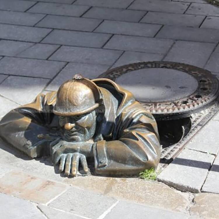 Man at Work Sculpture