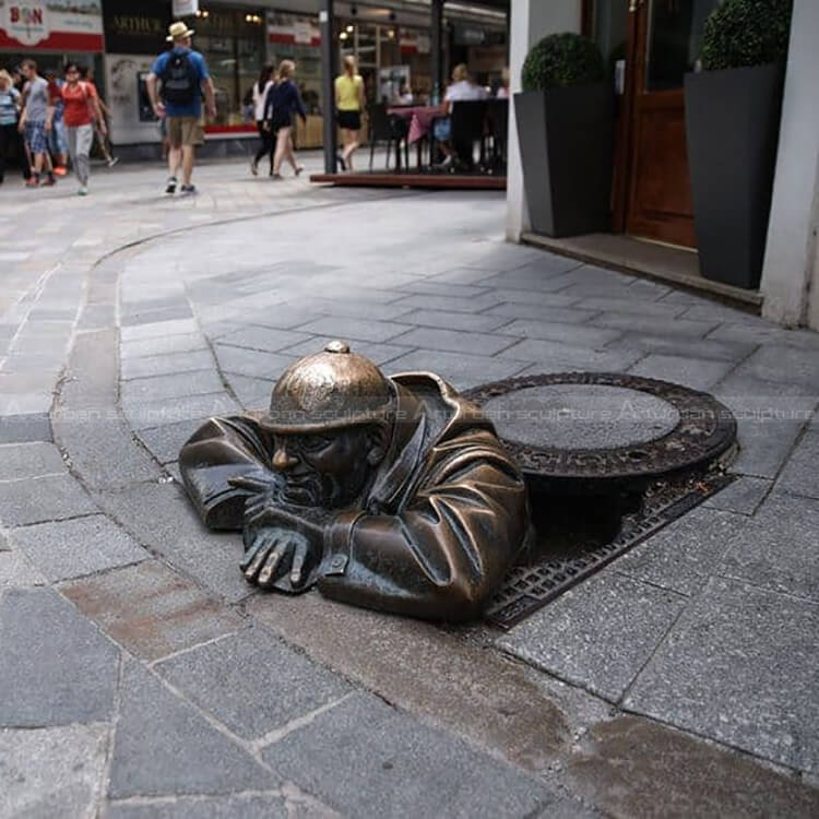 Man at Work Sculpture