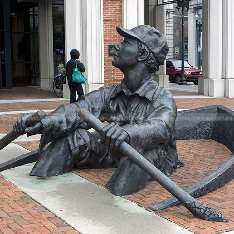 Oarsman Statue