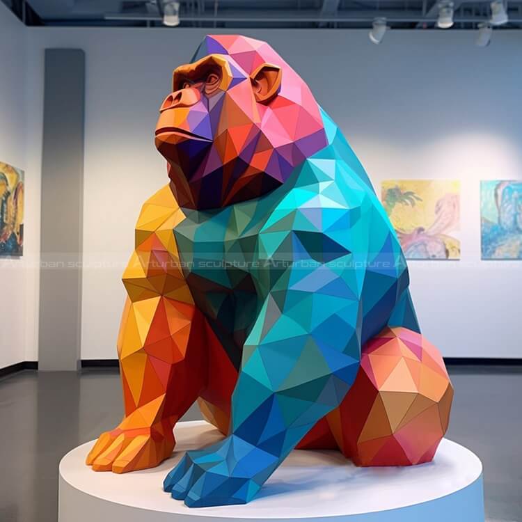 Sitting Monkey Statue