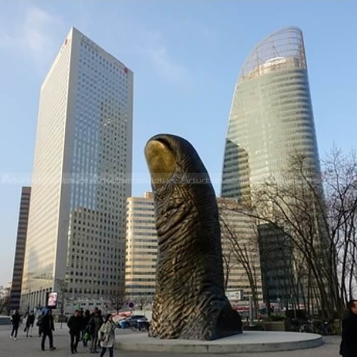 Giant Thumb Statue