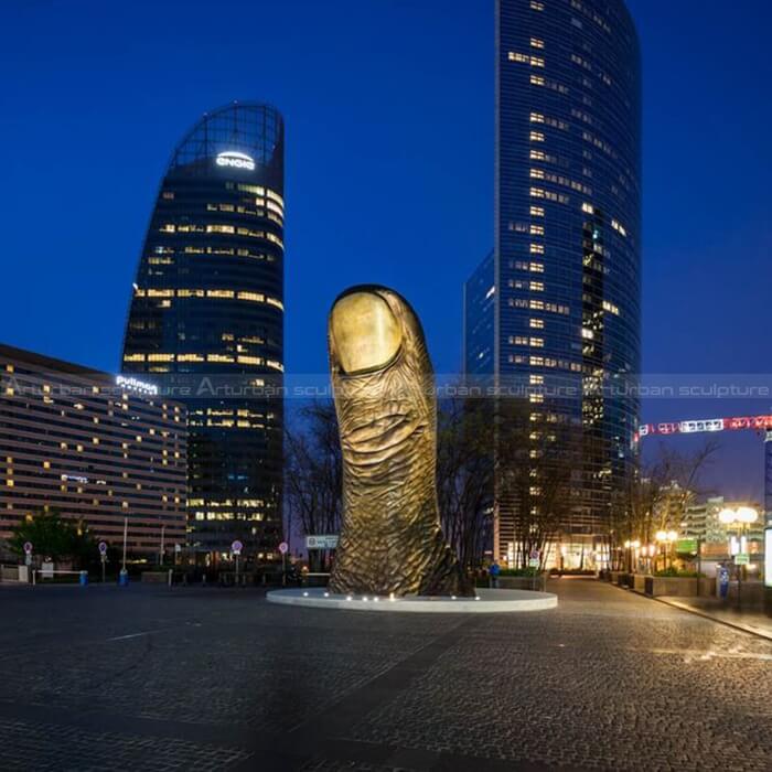 Giant Thumb Statue