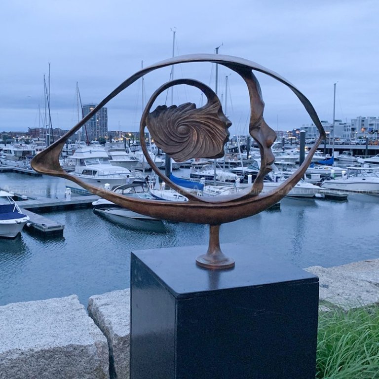 Metal Eye Sculpture