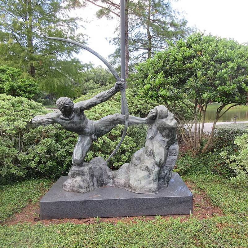 Herakles Archer Sculpture
