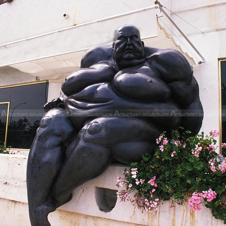Fat Man Sculpture