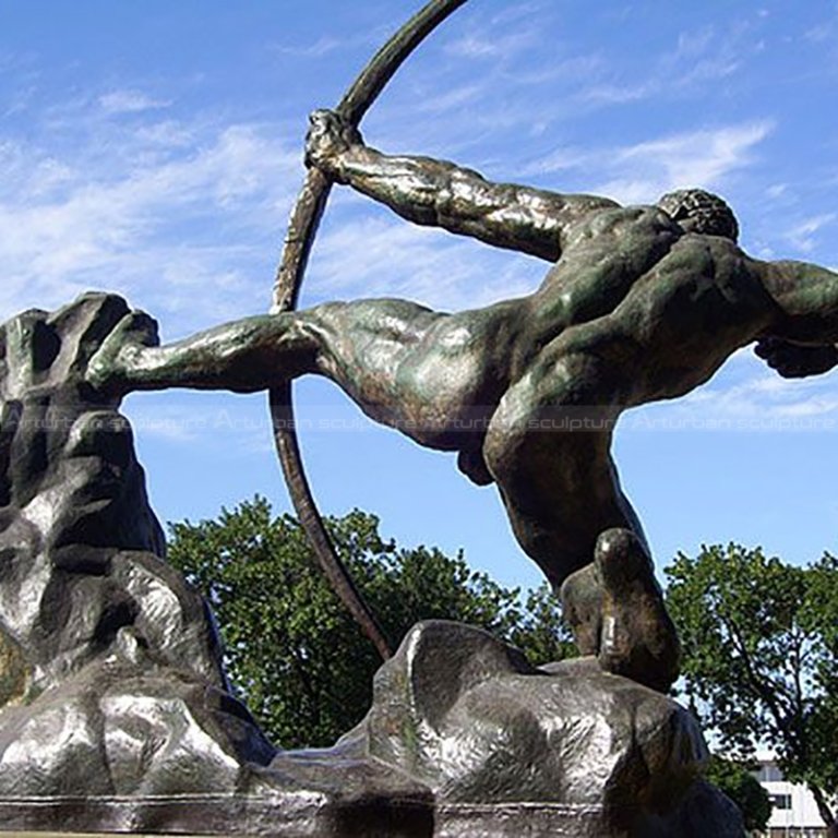 Herakles Archer Sculpture