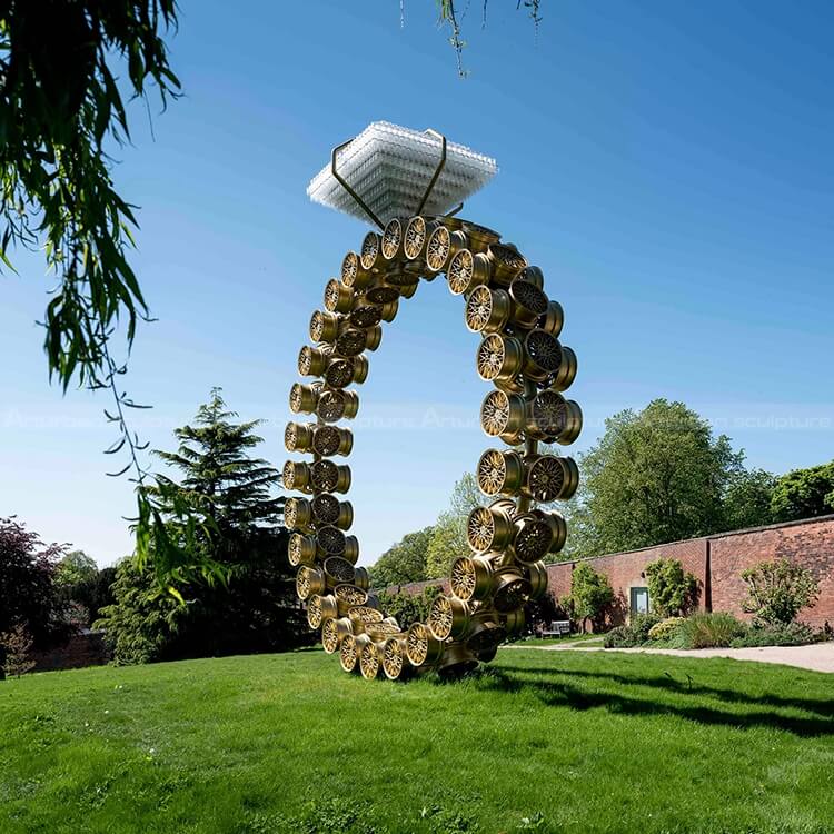 Diamond Ring Sculpture