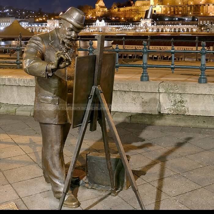 Famous Man Statue