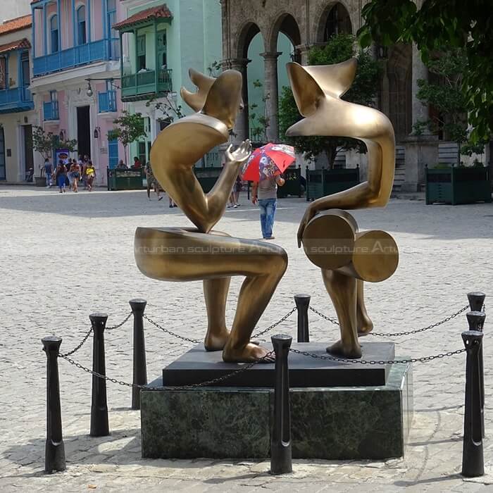 Abstract People Sculpture