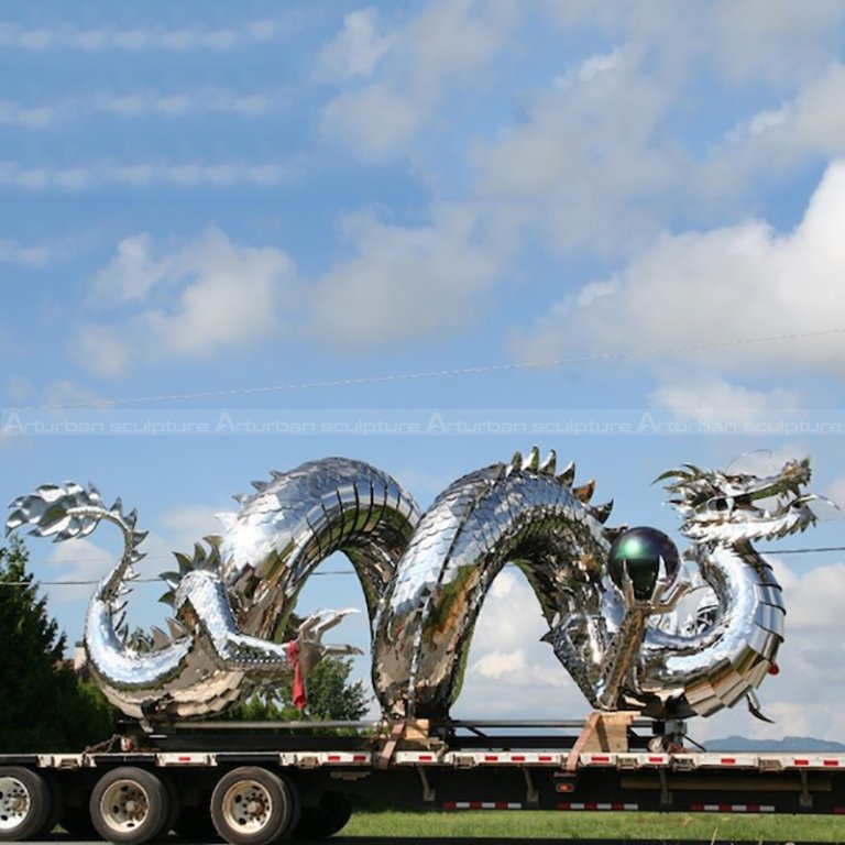 Chinese Dragon Garden Statue