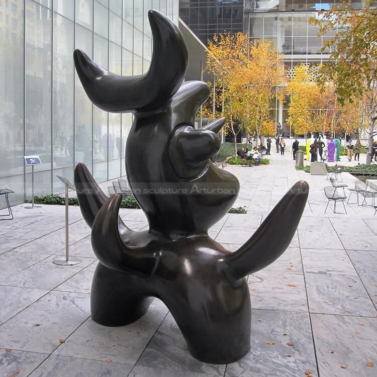 Joan Miro Bronze Sculpture