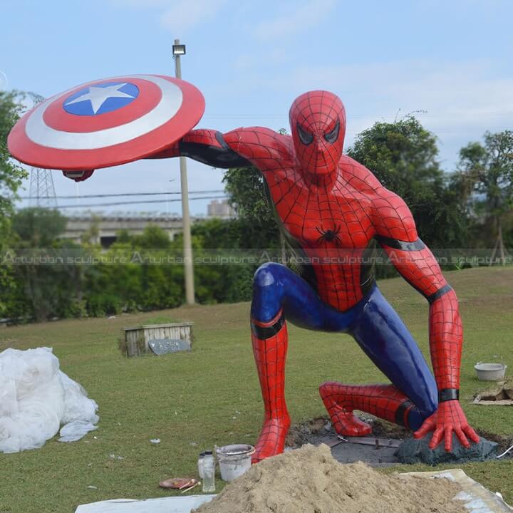Spiderman Figure Statue