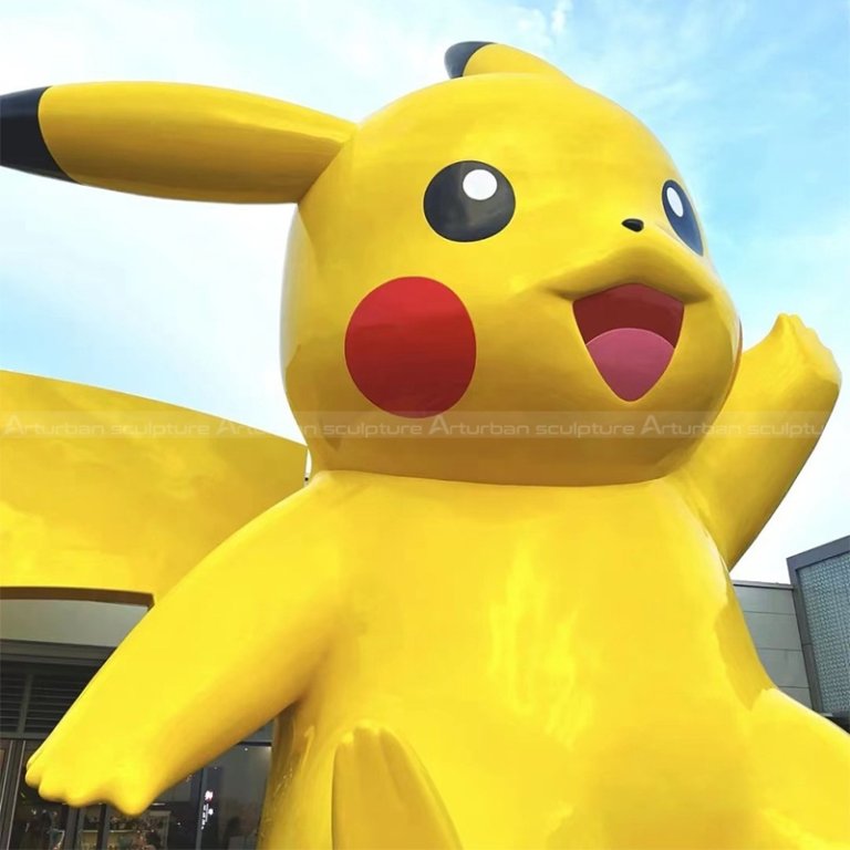 Giant Pikachu Statue