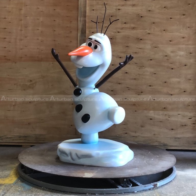 Olaf Sculpture