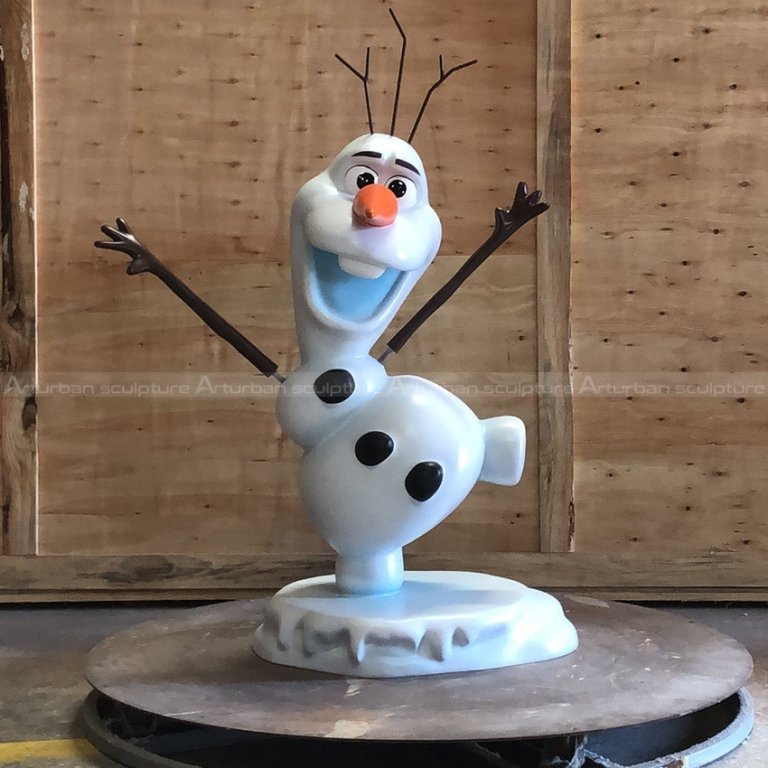 Olaf Sculpture