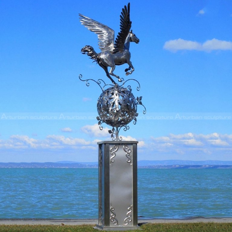 Flying Horse Sculpture