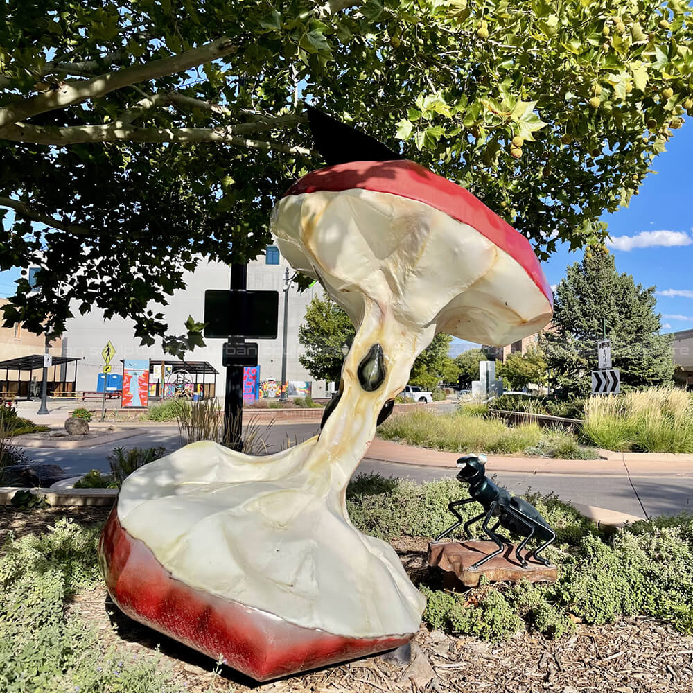 Apple Art Sculpture