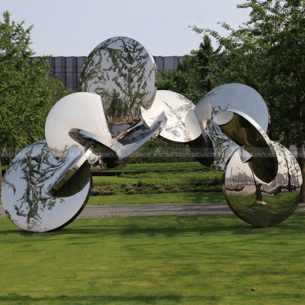 Silver Garden Ornament