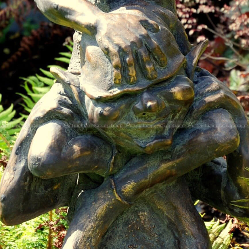 Metal Garden Fairy Sculptures