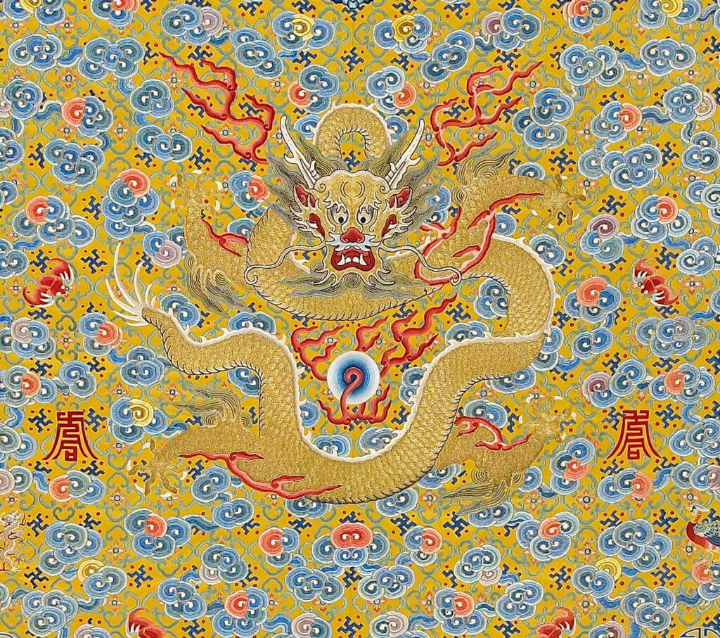 Traditional Chinese Dragon Art