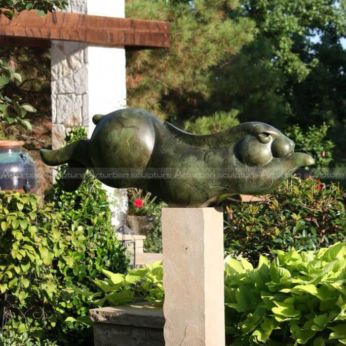 Rabbit Garden Sculpture