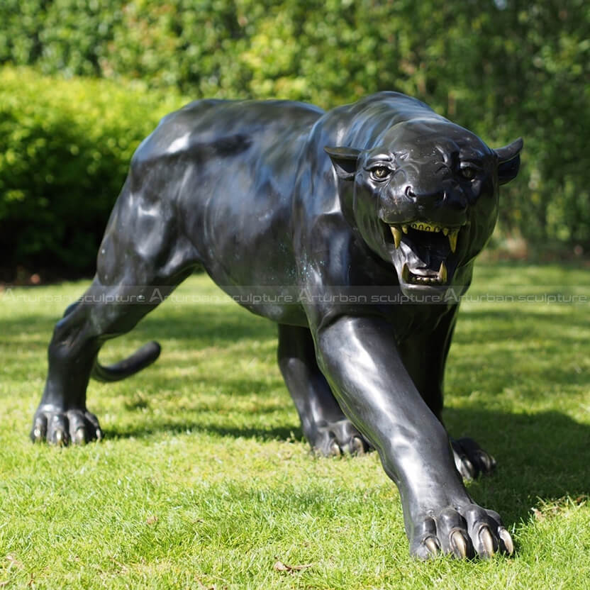 Black Panther Life Size Statue