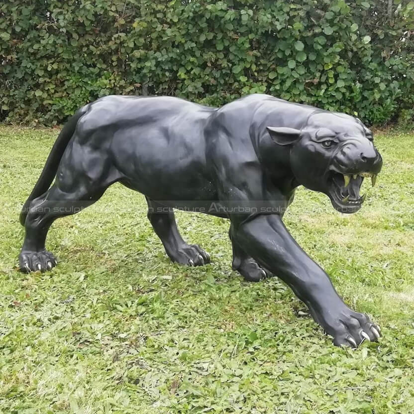 Black Panther Life Size Statue