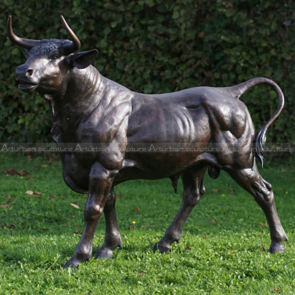 Spanish Bull Figurine