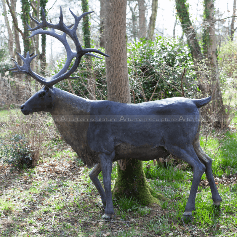 Reindeer Statue Life Size