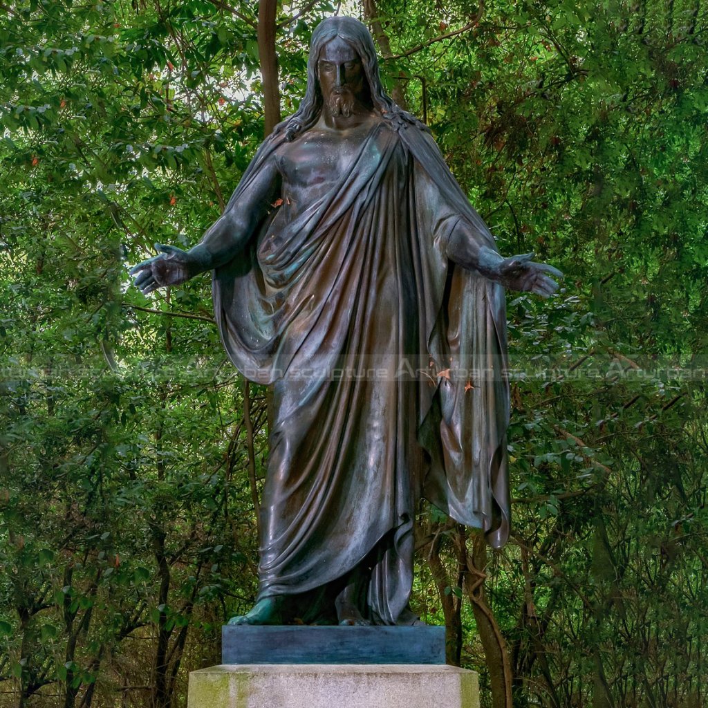 Black Jesus Sculpture