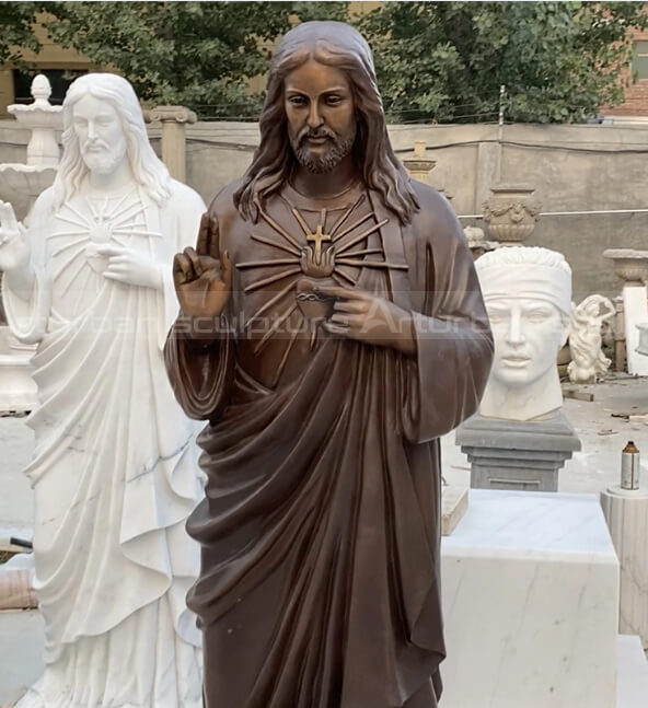 Sacred Heart of Jesus Statue Outdoor