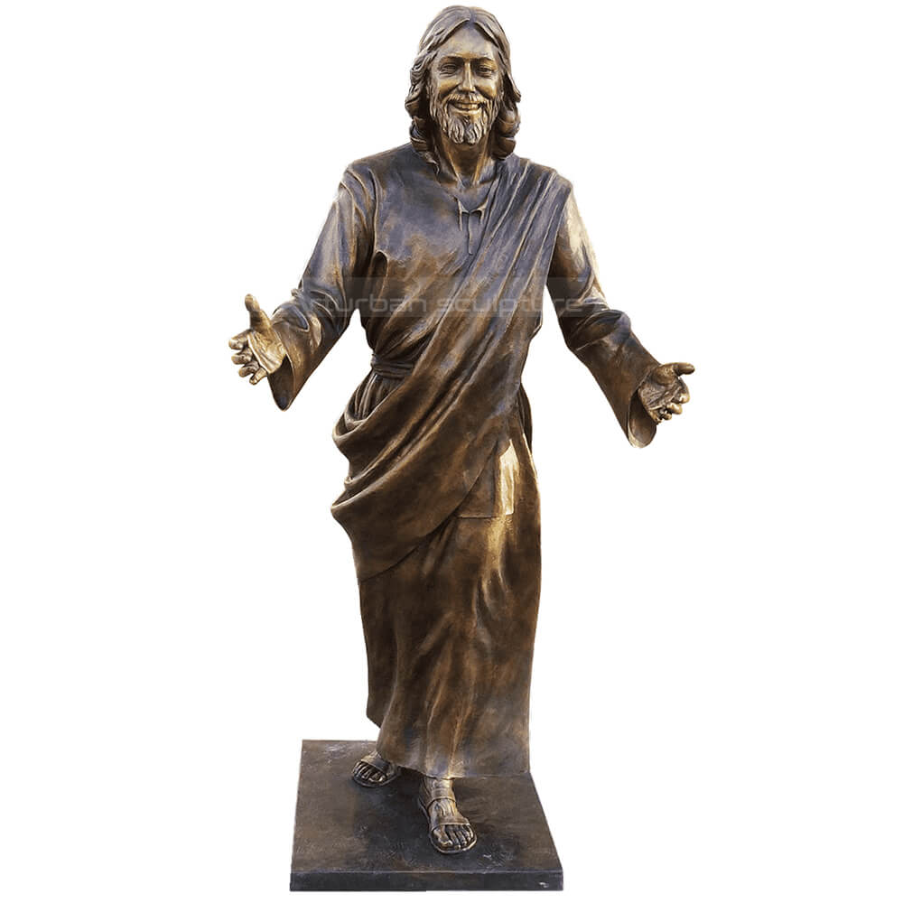 Happy Jesus Statue