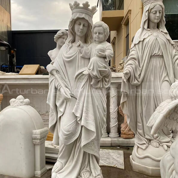 Large Outdoor Mary Statue
