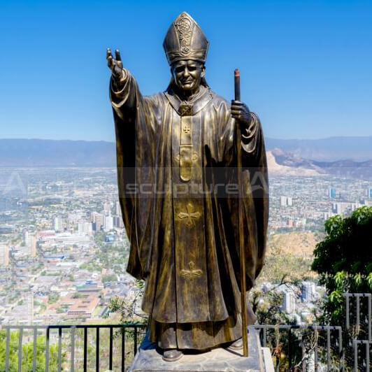 Saint John Paul II Statue