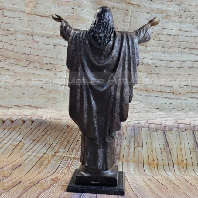 Jesus Statue with Open Arms