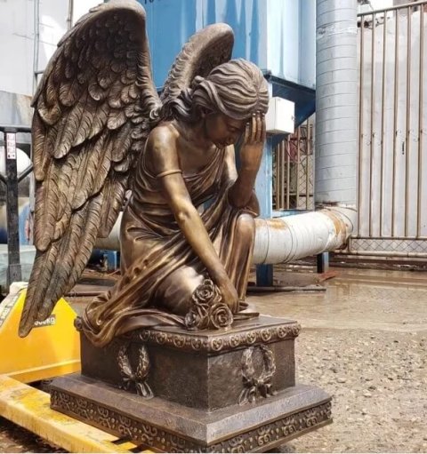 Angel Graveyard Statue