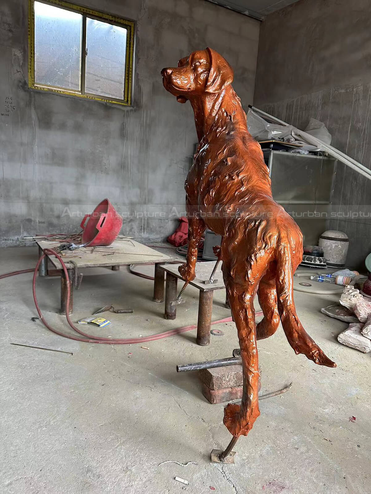 Custom Dog Memorial Statue - Arturban Statue