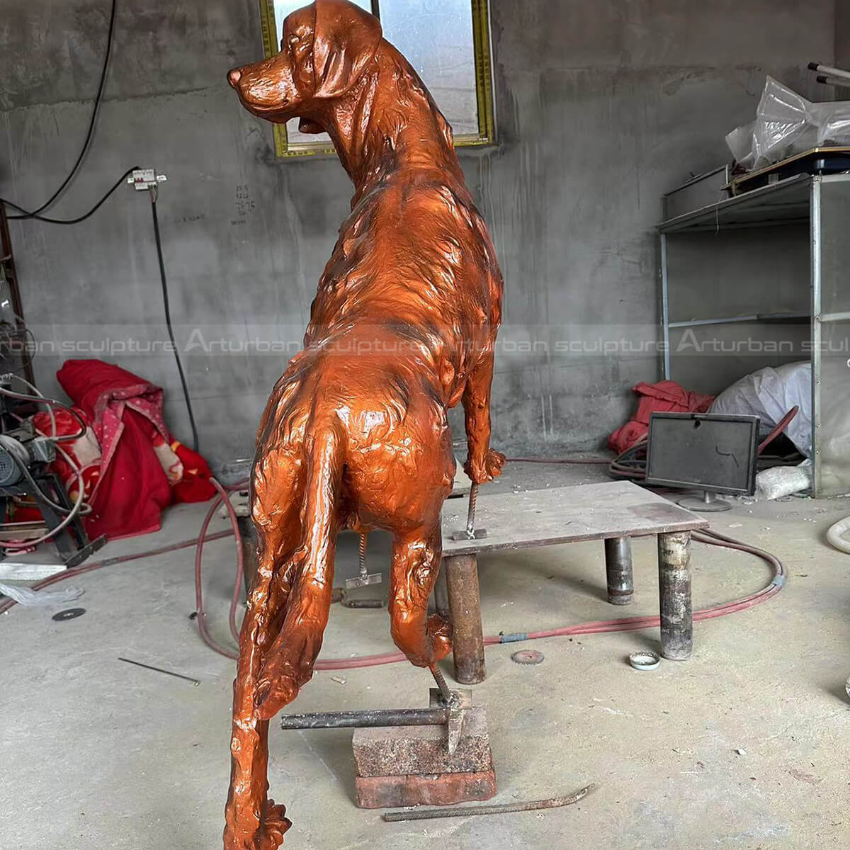 Custom Dog Memorial Statue - Arturban Statue