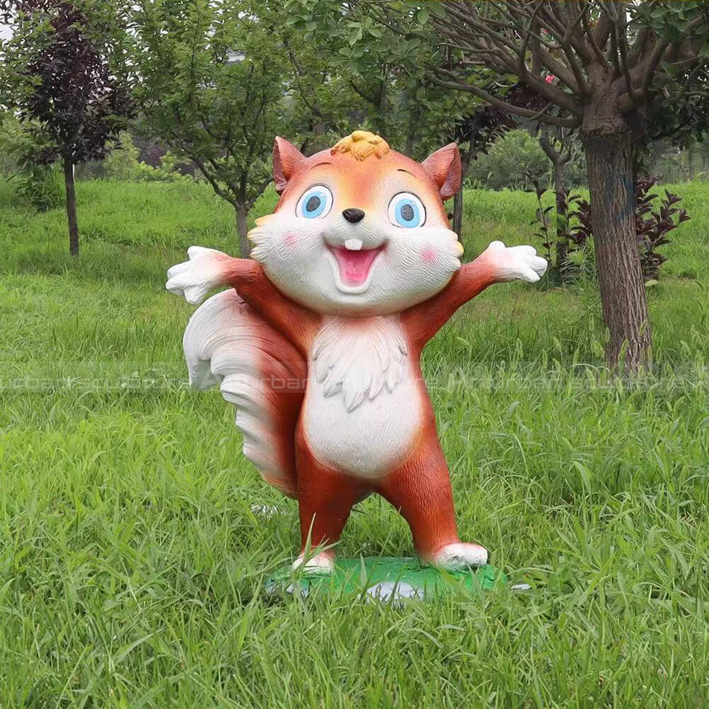 Large Squirrel Garden Ornament - Arturban Statue
