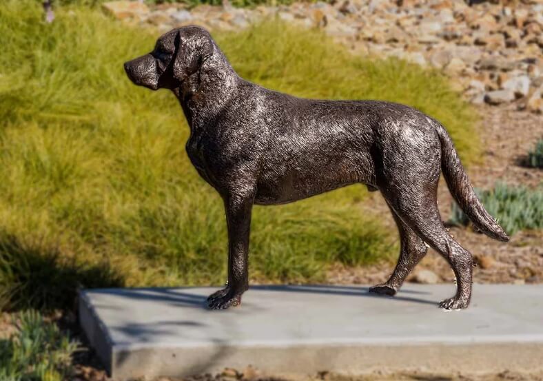 brass dog statue - Arturban Statue