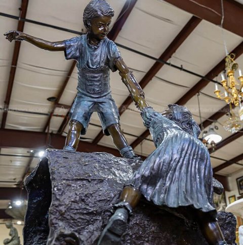 Bronze children's statues -Arturban Statue