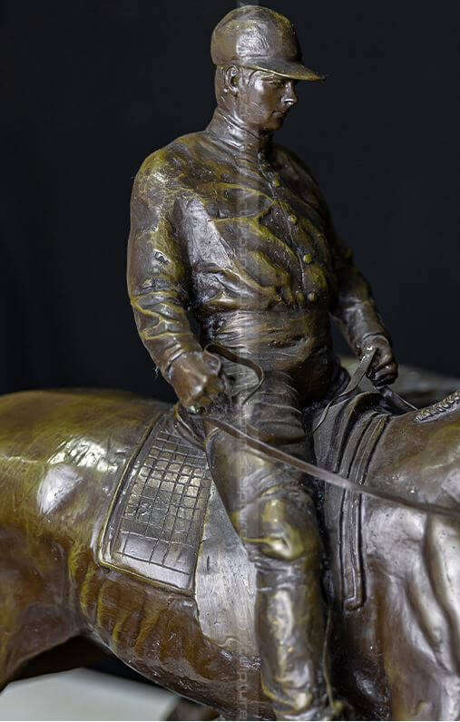 horse and rider sculpture - Arturban Statue