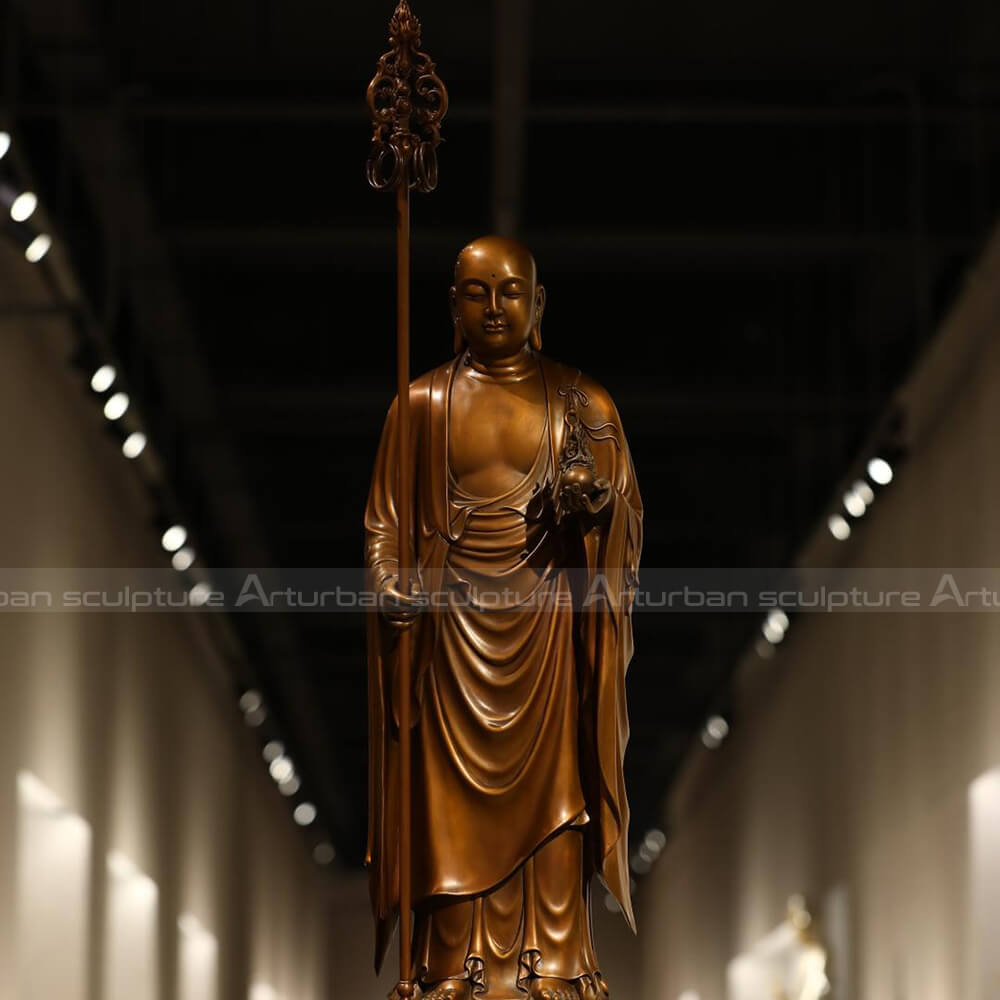 Ksitigarbha Bodhisattva statue
