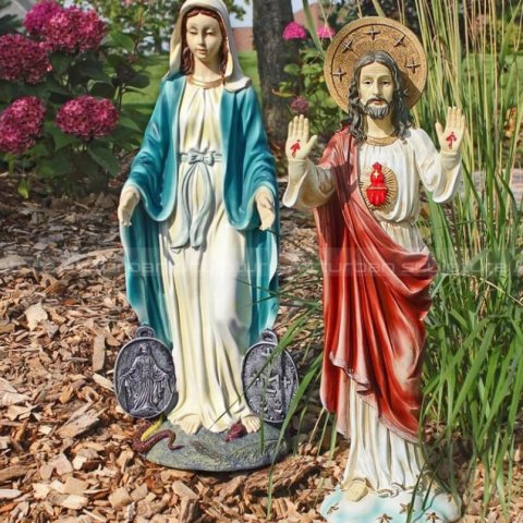 jesus and mary statue -Arturban Statue