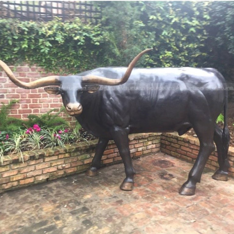 life size longhorn statue - Arturbon Statue