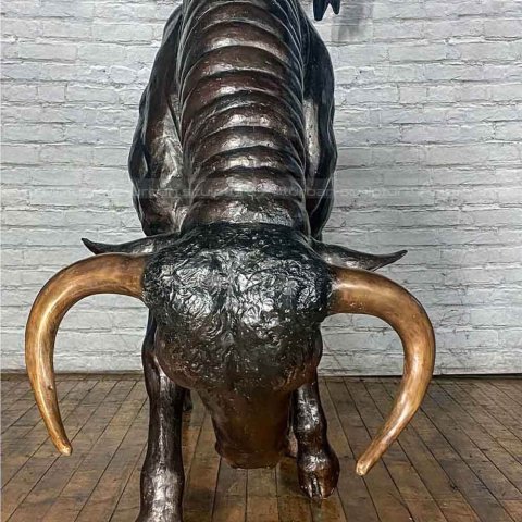 bull metal sculpture - Arturban Statue