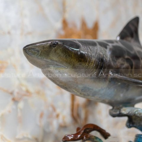 bass fish sculpture - Arturban Statue
