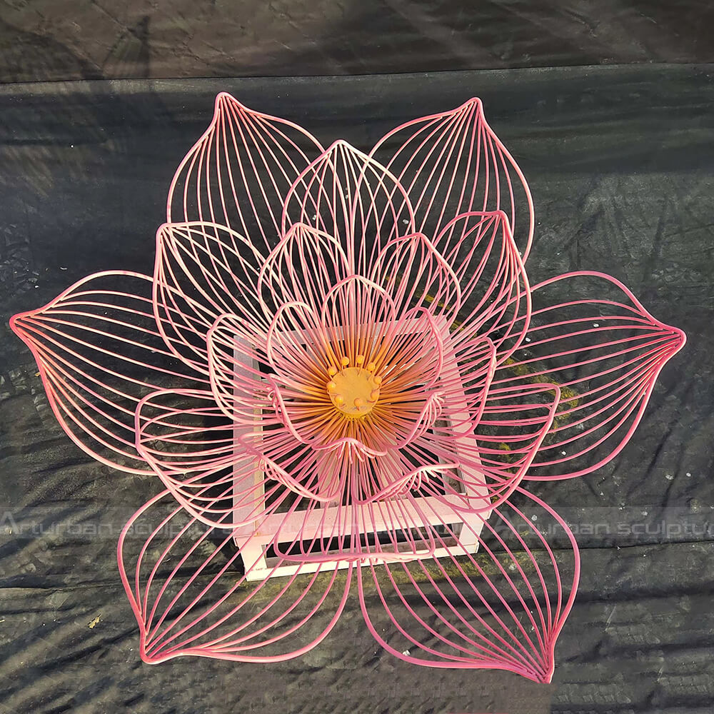 lotus garden statue - Arturban Statue