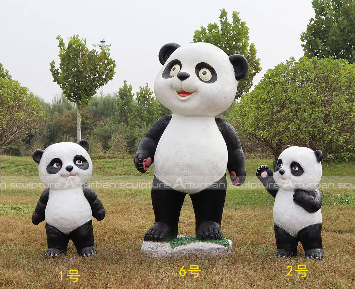 panda outdoor statue- Arturban Statue
