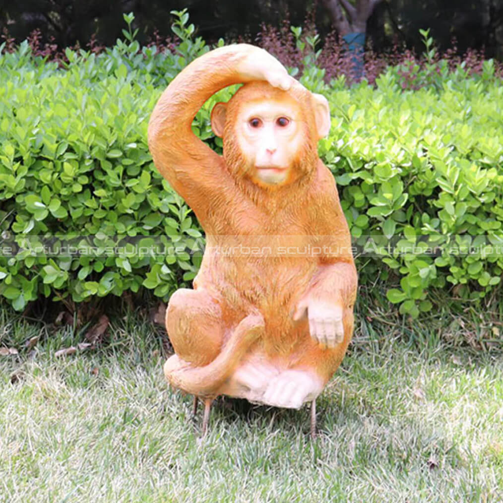 life size monkey statue- Arturban Statue